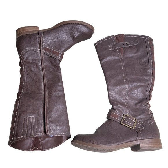 Jasmin | Shoes | Jasmine Shorty Side Zip Brown Boots | Poshmark
